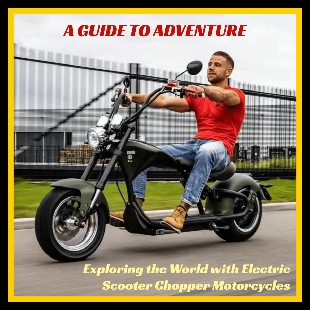 Exploring the World with Electric Scooter Chopper Motorcycles: A Guide ...